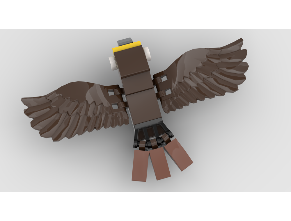 LEGO MOC Broad-winged Hawk MOC by AeroBricks | Rebrickable - Build with LEGO