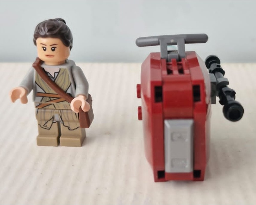 LEGO MOC Rey's Speeder by PRbrickbuilder | Rebrickable - Build with LEGO