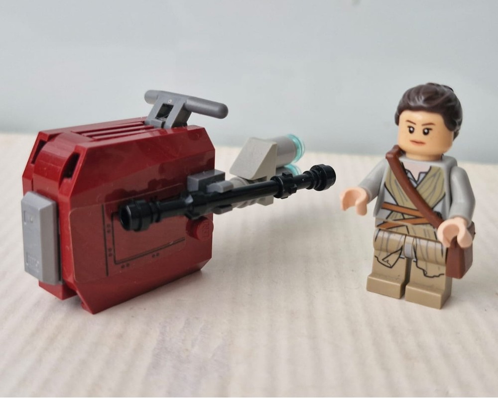 LEGO MOC-222229 Rey's Speeder by PRbrickbuilder | Rebrickable - Build ...