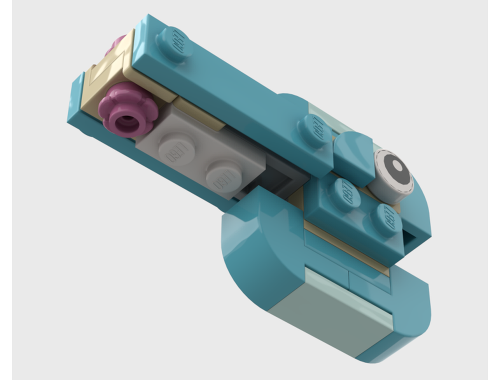 LEGO MOC 31128 Fish by Rovel | Rebrickable - Build with LEGO