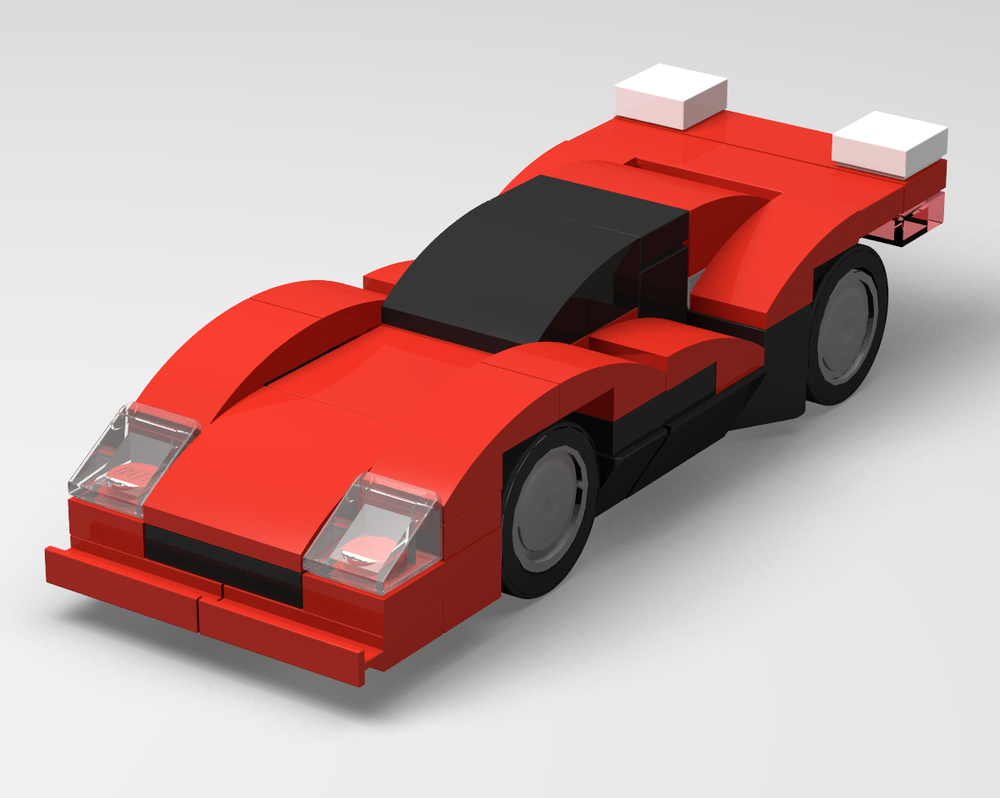 LEGO MOC Mini 70' Ferari 512m by M1ch4l_Bricks | Rebrickable - Build ...