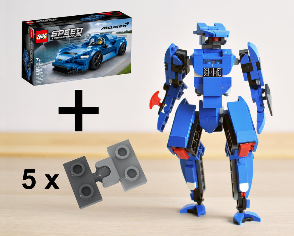 LEGO MOC Mech from 76902 ENHANCED EDITION by SomeDude | Rebrickable ...