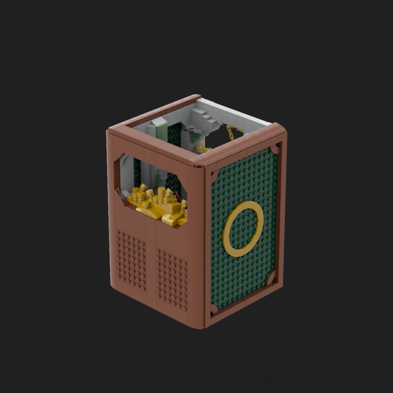 LEGO MOC Book Nook - Smaug by rebelnili | Rebrickable - Build with LEGO