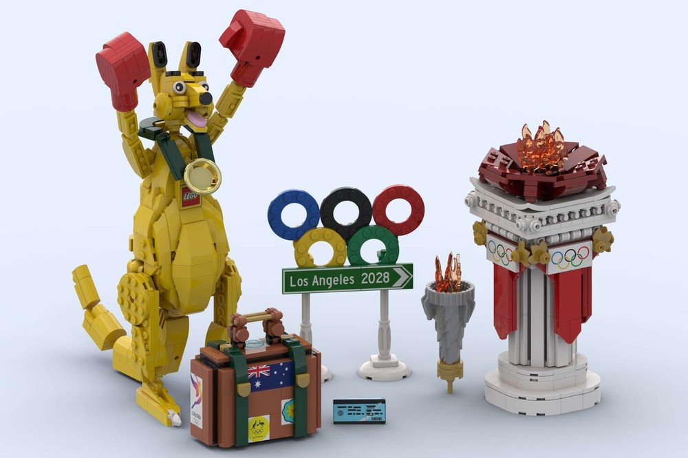 LEGO MOC BK - the Boxing Kangaroo from Australia by Mike_the_Brickanic ...