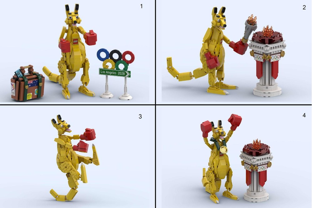 LEGO MOC BK - the Boxing Kangaroo from Australia by Mike_the_Brickanic ...