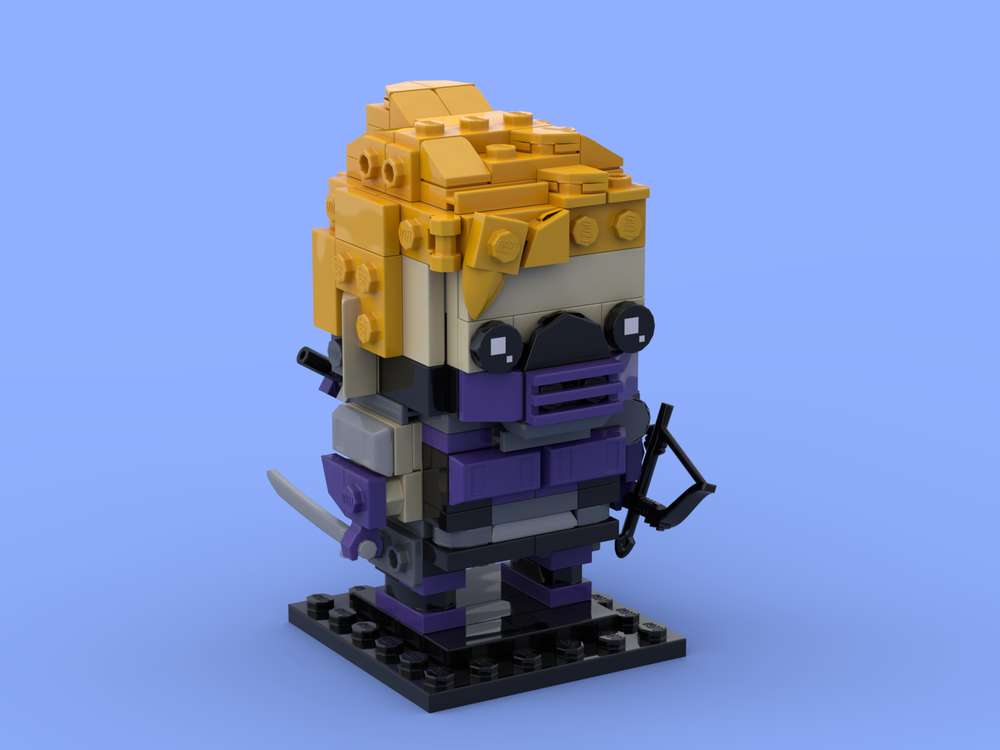 LEGO MOC Marvel Rivals- Hawkeye Brickheadz by Penguins and plastic ...