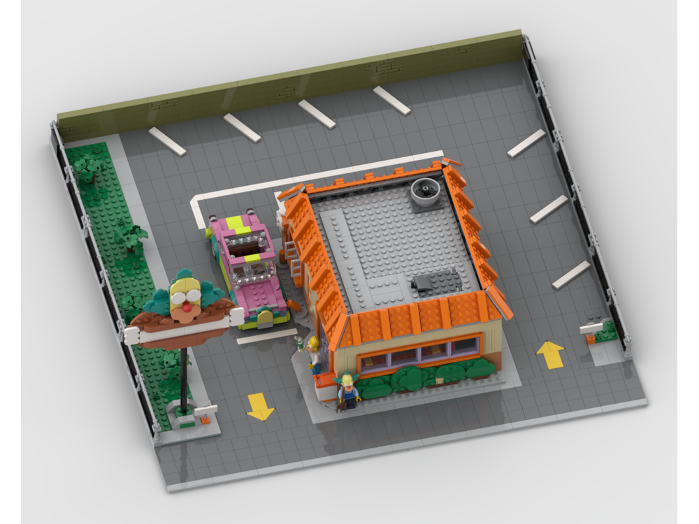 LEGO MOC Modular Parking + Display for set 10352 by gabizon ...