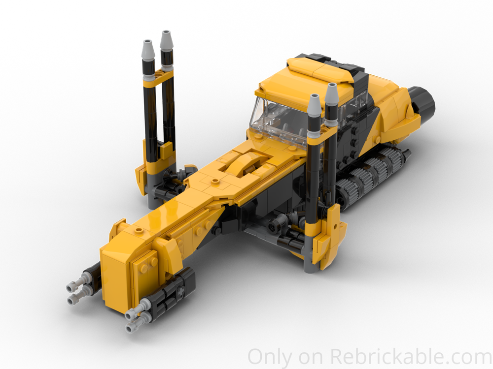 LEGO MOC-222271 Grader Gunship by Hedu88 | Rebrickable - Build with LEGO