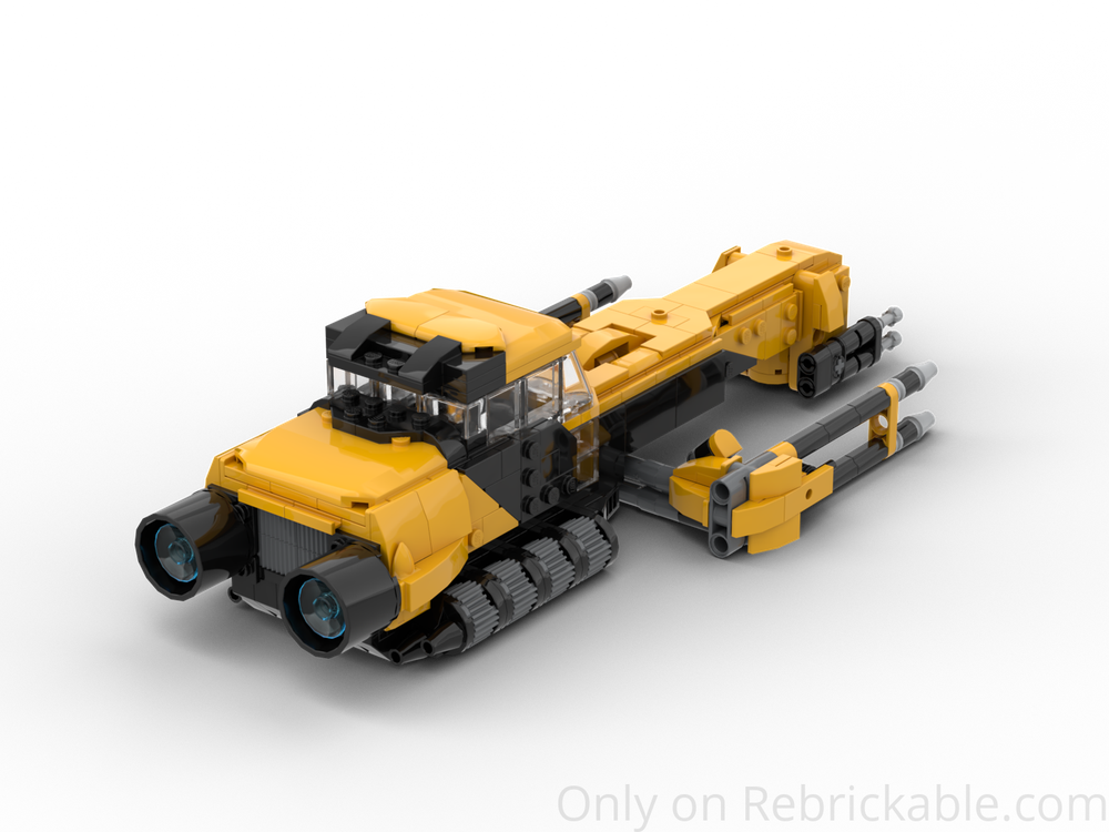 LEGO MOC Grader Gunship by Hedu88 | Rebrickable - Build with LEGO