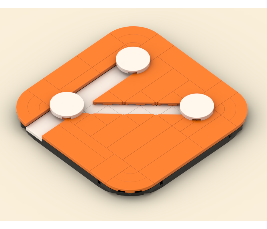 LEGO MOC Git logo by birdbrickbuilds | Rebrickable - Build with LEGO