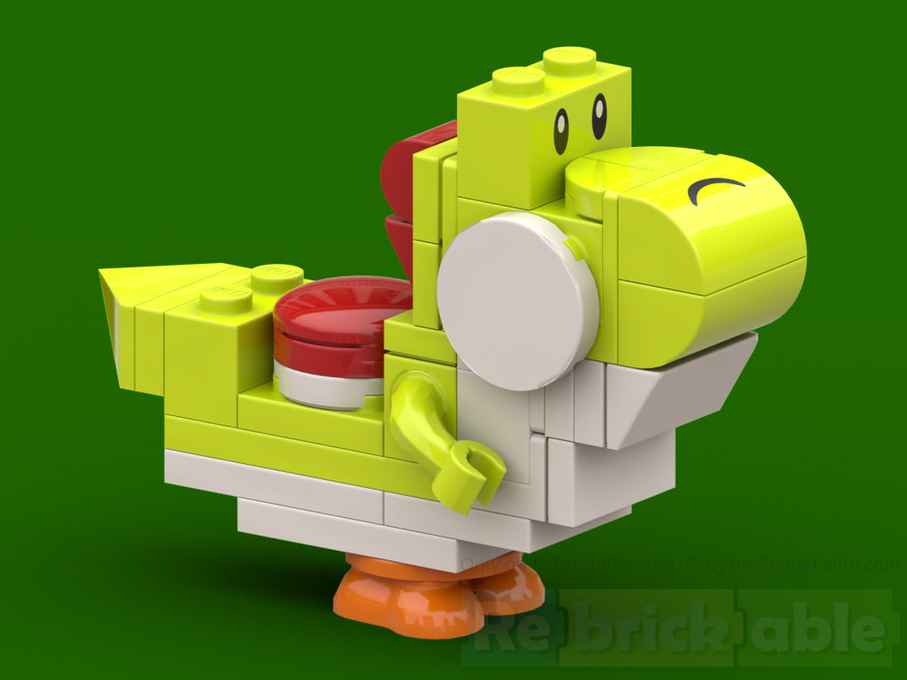 LEGO MOC-222275 Yoshi (Super Mario World style) by toomanybees ...