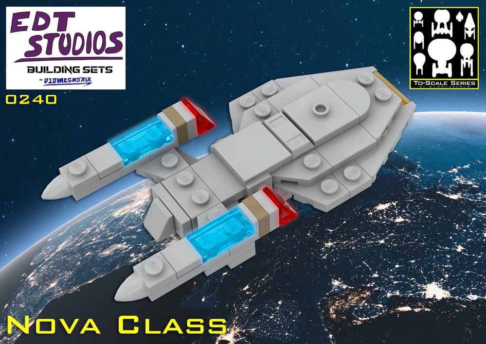 LEGO MOC-222276 Nova Class by D10MegasXLR | Rebrickable - Build with LEGO