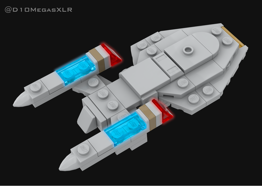 LEGO MOC-222276 Nova Class by D10MegasXLR | Rebrickable - Build with LEGO