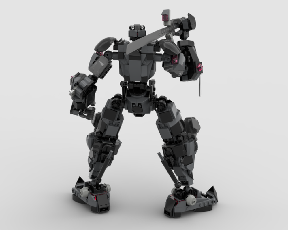 LEGO MOC-222279 Black Knight Mech by Deathsdoom | Rebrickable - Build ...