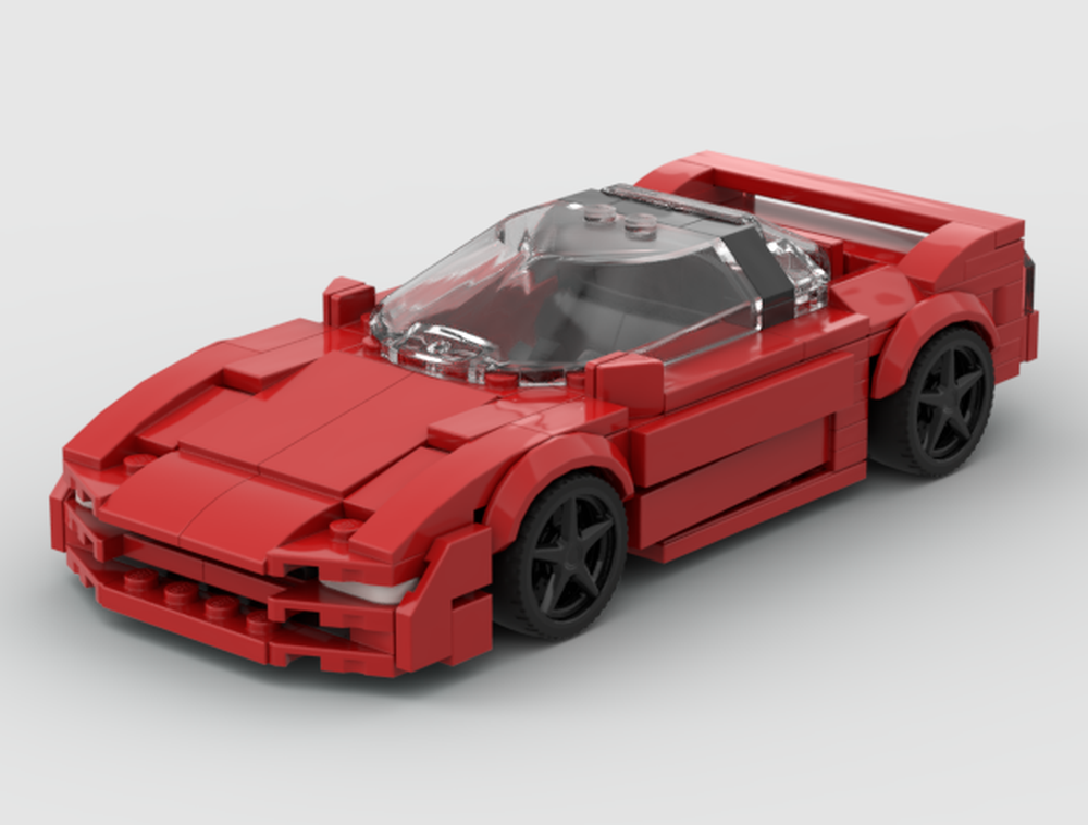 LEGO MOC First Gen Acura NSX by Ilikewhales | Rebrickable - Build with LEGO
