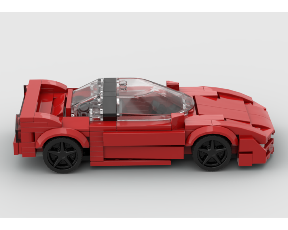LEGO MOC First Gen Acura NSX by Ilikewhales | Rebrickable - Build with LEGO