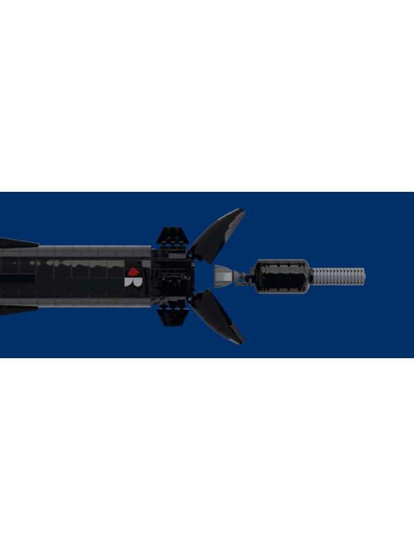 LEGO MOC Rocket Lab Neutron - 1:110 Scale by gordonlego | Rebrickable ...