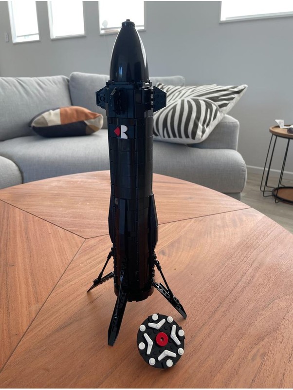 LEGO MOC Rocket Lab Neutron - 1:110 Scale by gordonlego | Rebrickable ...