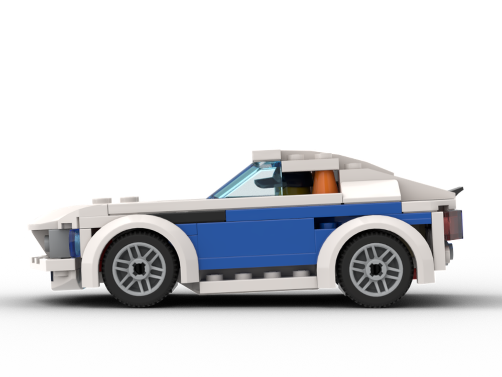 LEGO MOC 60239 - Street Race Car by hoppepe | Rebrickable - Build with LEGO