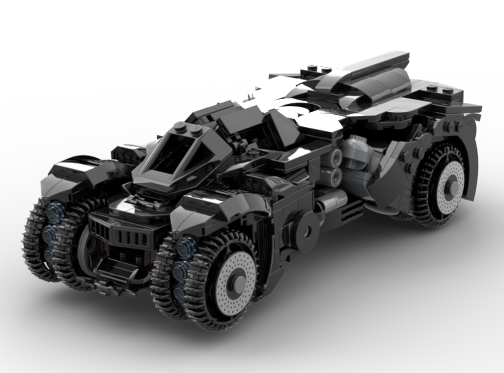 LEGO MOC Arkham knight's batmobile openable by Jboltali | Rebrickable ...