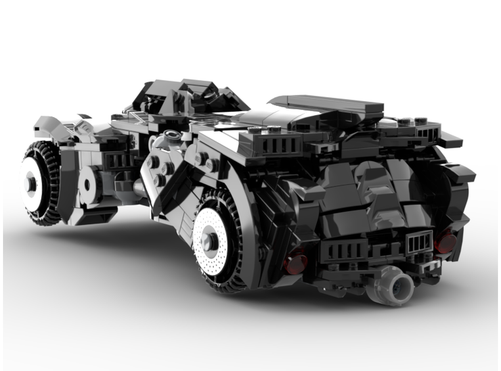 LEGO MOC Arkham knight's batmobile openable by Jboltali | Rebrickable ...