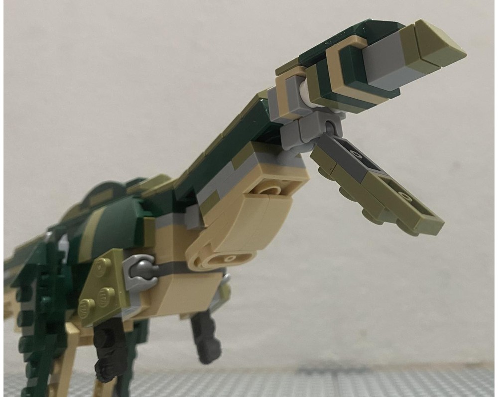 LEGO MOC 31121 Acrocanthosaurus atokensis 1:32 by SuperHeroBrick ...