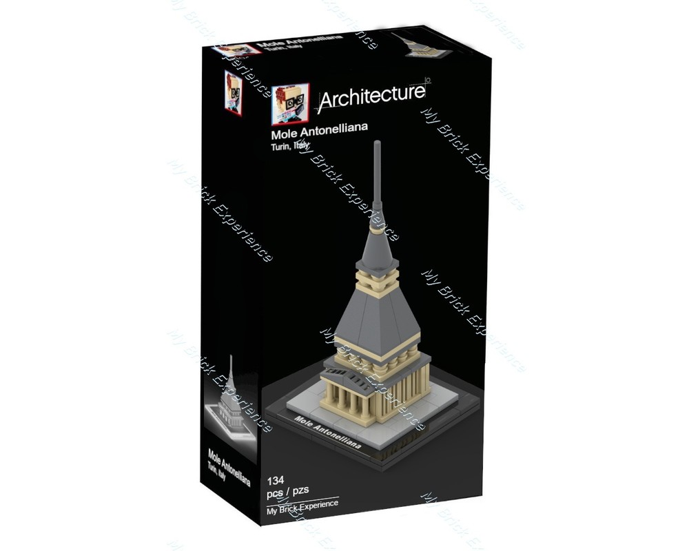 LEGO MOC Turin, Italy - Mole Antonelliana by Mybrickexperience ...