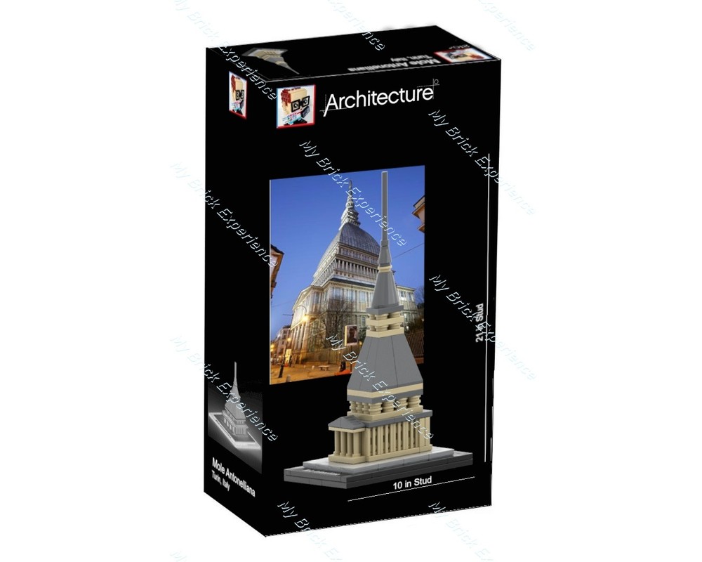LEGO MOC Turin, Italy - Mole Antonelliana by Mybrickexperience ...