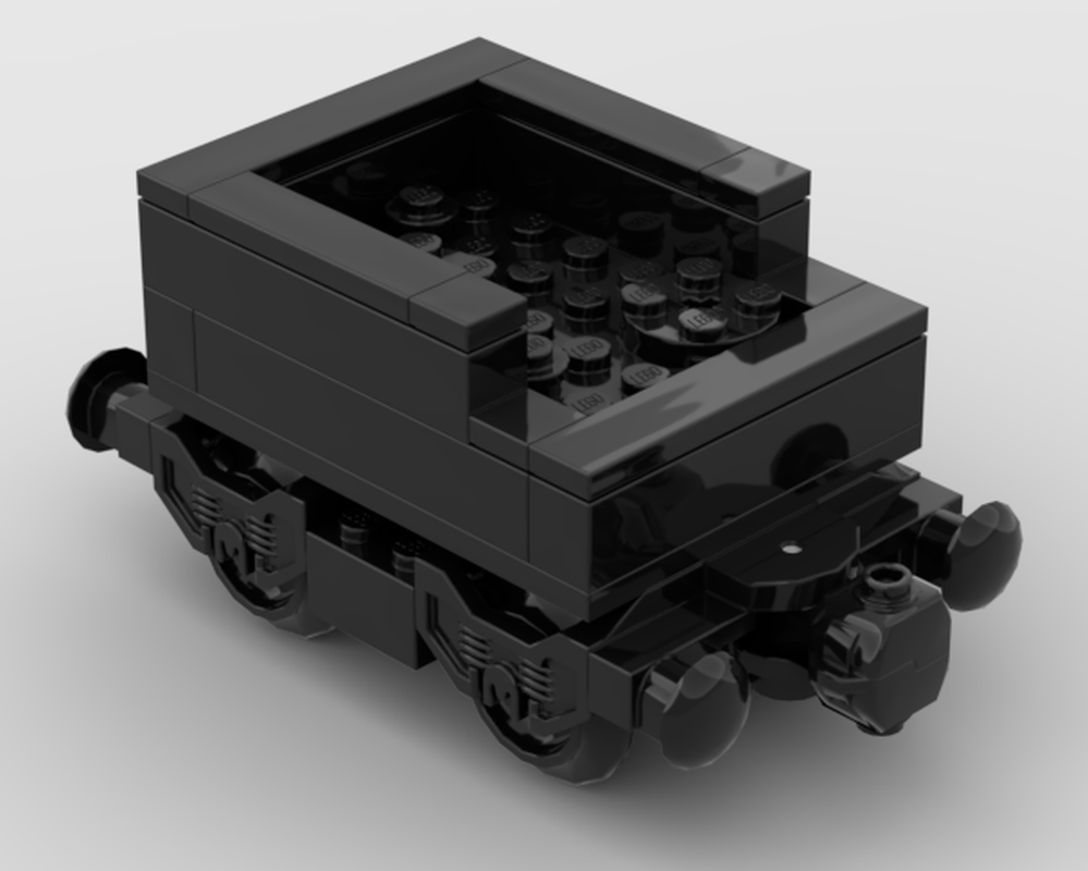 LEGO MOC 1800s Mine Train Coal Tender by ILikeTrains2025 | Rebrickable ...