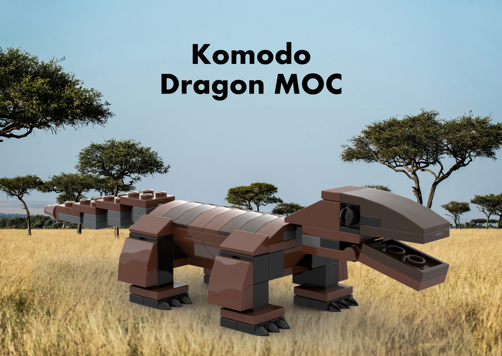 LEGO MOC Komodo Dragon MOC by AeroBricks | Rebrickable - Build with LEGO