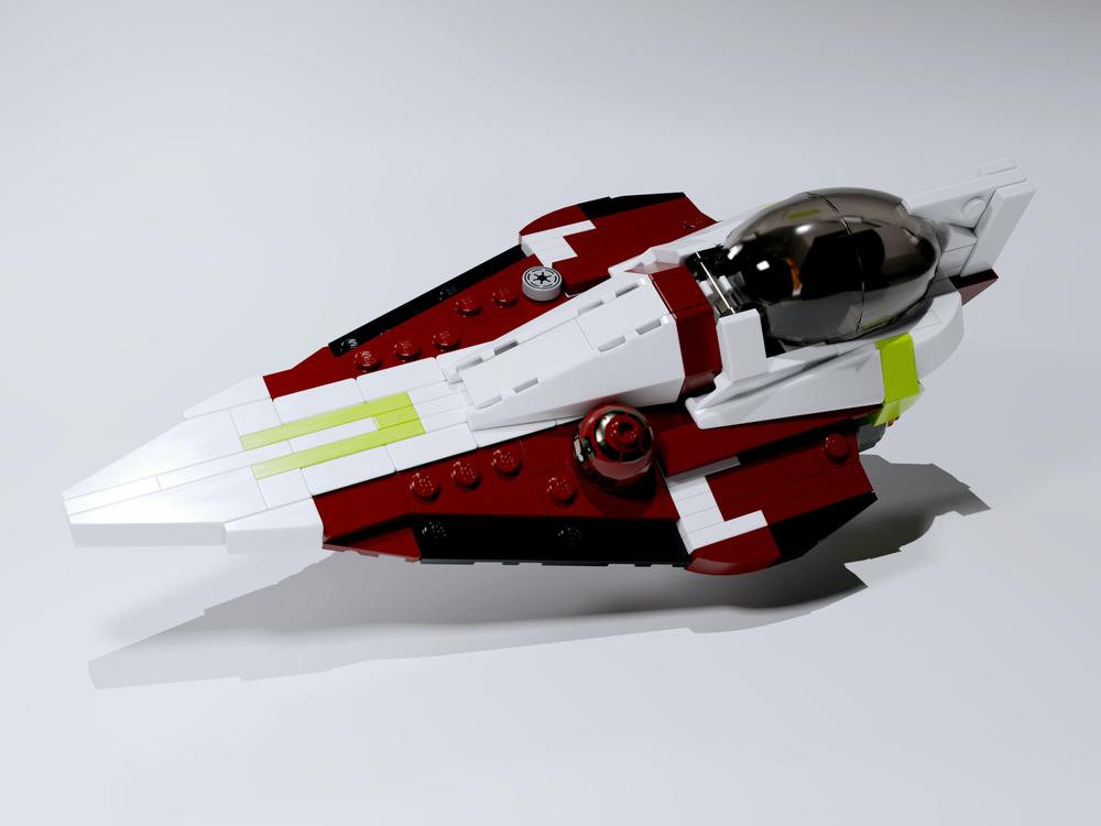 LEGO MOC-222332 Obi Wan's Delta 7 Starfighter - Minifig Scale by Teroys ...