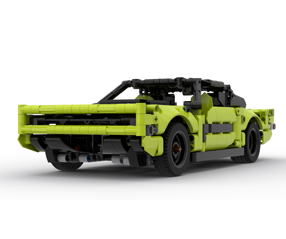 LEGO MOC Lego technic 42161 B model inspired by Dodge Charger 1970 by ...