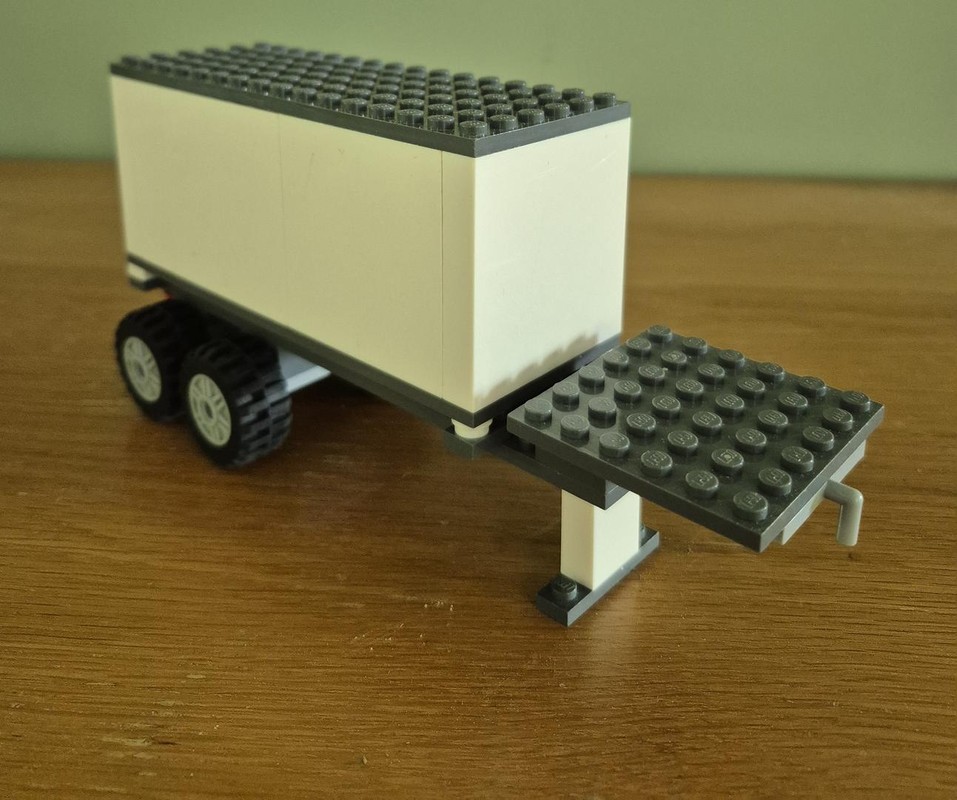 LEGO MOC Container Trailer+ Container by Brick Dude | Rebrickable ...