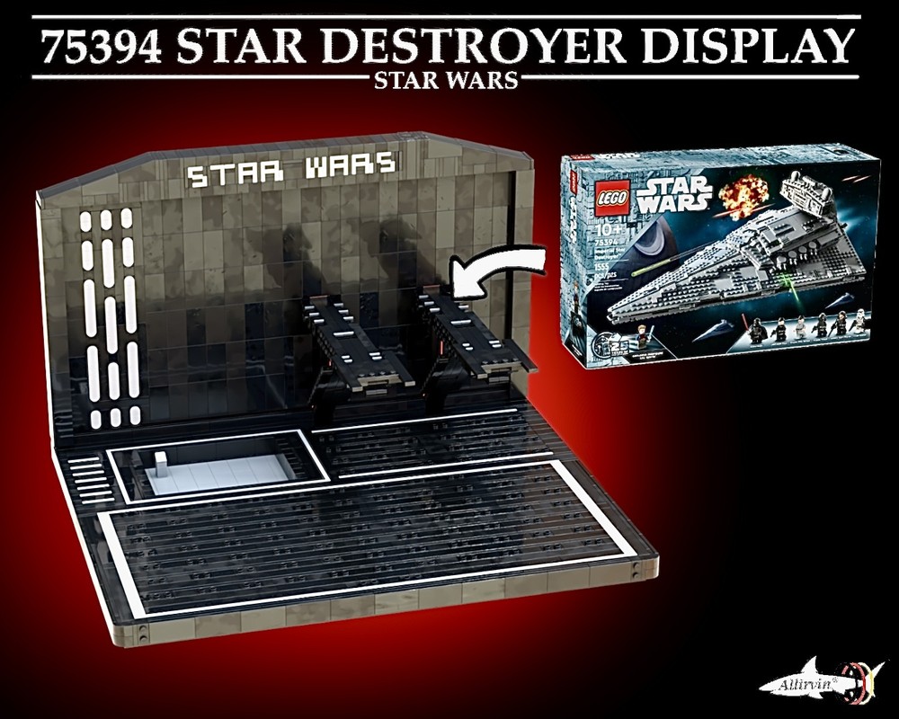 LEGO MOC DISPLAY for 75394 by AllirvinExperts | Rebrickable - Build ...