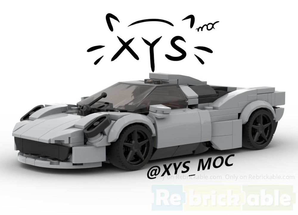 LEGO MOC Gordon Murray T.33 by XYS_MOC | Rebrickable - Build with LEGO