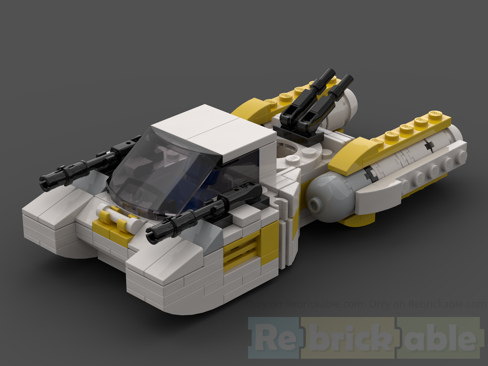 LEGO MOC BTL-A4 Scout Bomber by ThrawnsRevenge | Rebrickable - Build ...