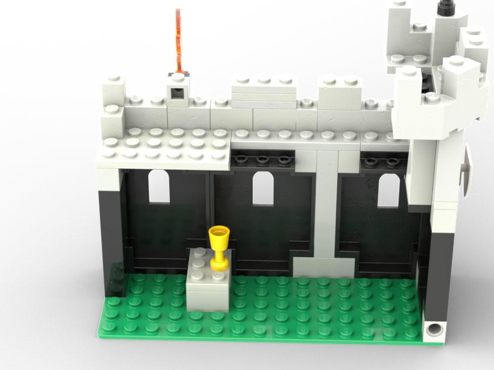 LEGO MOC Royal knights wall by The_ClonedKnight | Rebrickable - Build ...