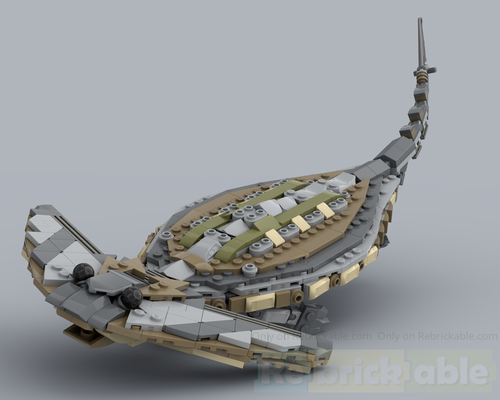 LEGO MOC Palaeo MOC - Diplocaulus by Millar MOCs | Rebrickable - Build ...