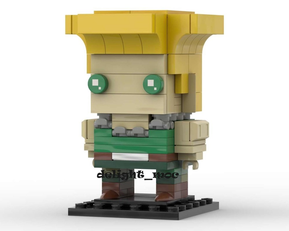 LEGO MOC Guile (Street Fighter) by delight_moc | Rebrickable - Build ...