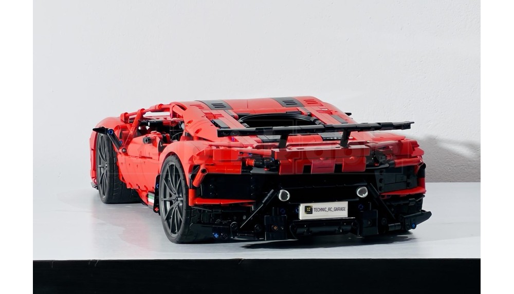 LEGO MOC 1:8-RC Lamborghini Huracan Performante LP-640 by TECHNIC_RC_GARAGE | Rebrickable ...