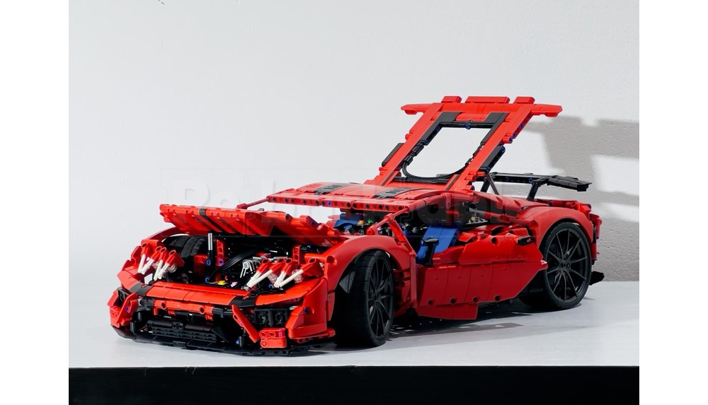 LEGO MOC 1:8-RC Lamborghini Huracan Performante LP-640 by TECHNIC_RC_GARAGE | Rebrickable ...