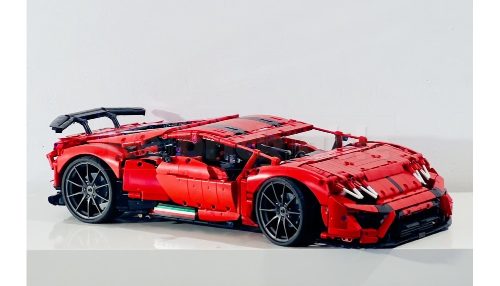 LEGO MOC 1:8-RC Lamborghini Huracan Performante LP-640 by TECHNIC_RC_GARAGE | Rebrickable ...