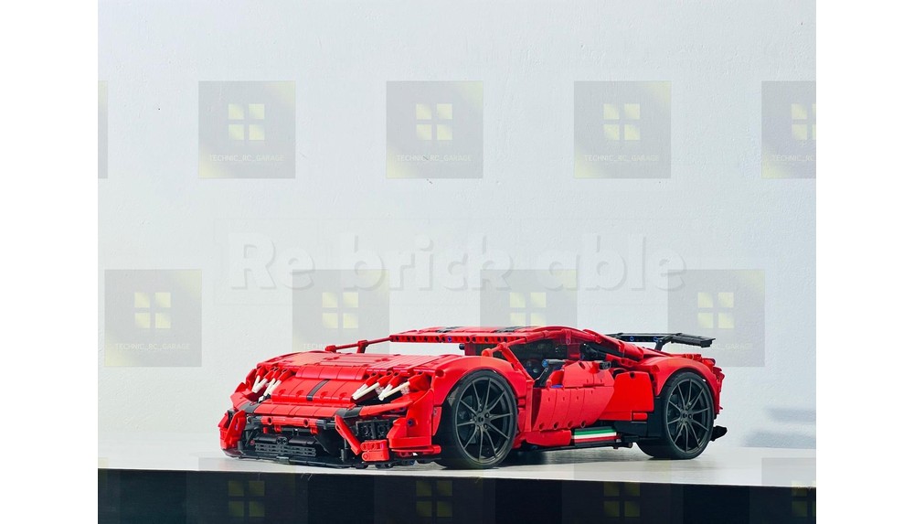 LEGO MOC 1:8-RC Lamborghini Huracan Performante LP-640 by TECHNIC_RC_GARAGE | Rebrickable ...