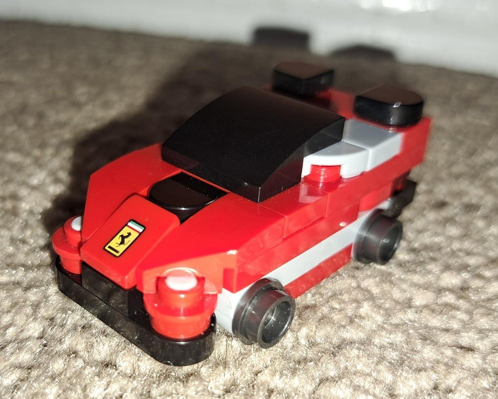 LEGO MOC Microscale Ferr@ri FXX K by Adrian_W16.4 | Rebrickable - Build ...