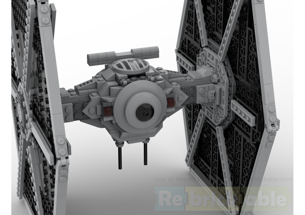 LEGO MOC TIE Sentry by Fabian2 | Rebrickable - Build with LEGO