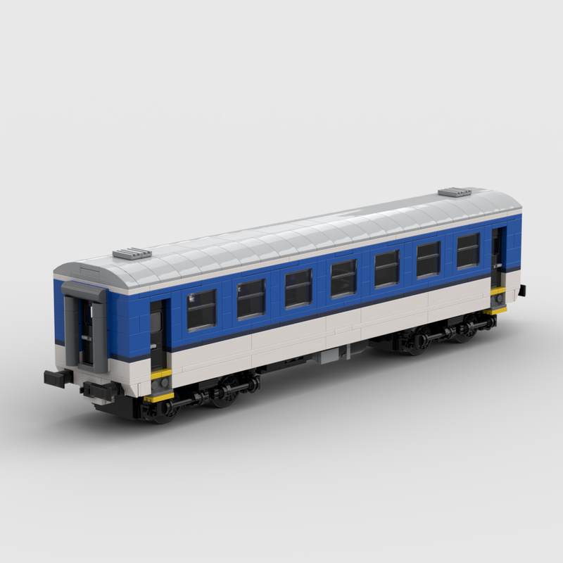 LEGO MOC ČSD Passenger Carriage by xTHybrid108 | Rebrickable - Build ...