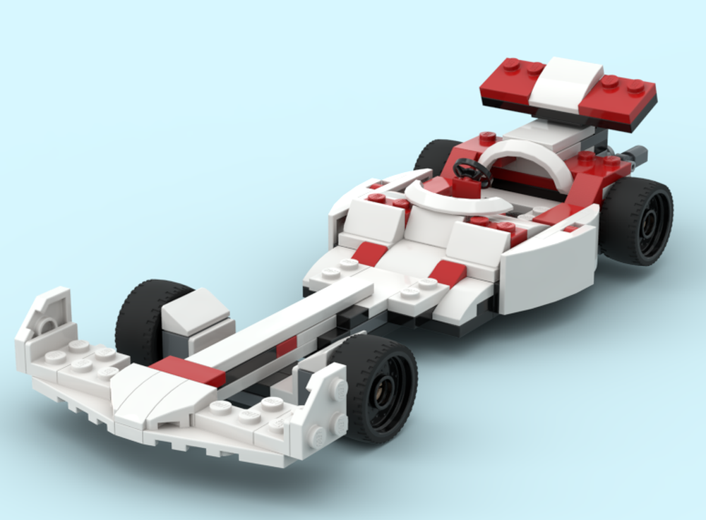 LEGO MOC 76908 F1 Car by MOCsMax | Rebrickable - Build with LEGO