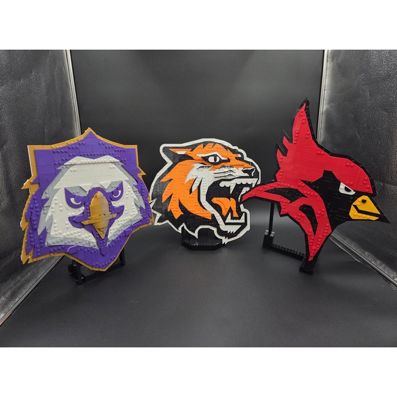 LEGO MOC Nareth University Golden Fliers Logo by Brick_Lizard | Rebrickable - Build with LEGO