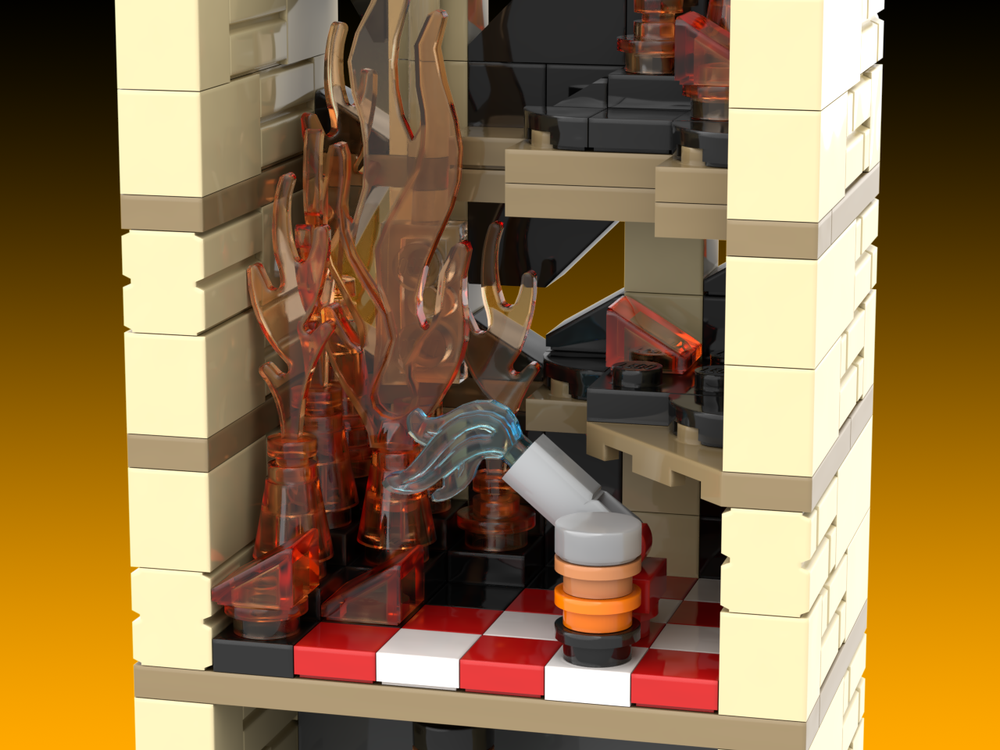 LEGO MOC Mini Highrise Inferno! by AntOrman | Rebrickable - Build with LEGO
