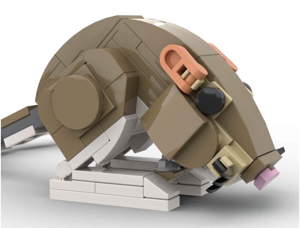 LEGO MOC Kangaroo Rat by CommonDescent | Rebrickable - Build with LEGO